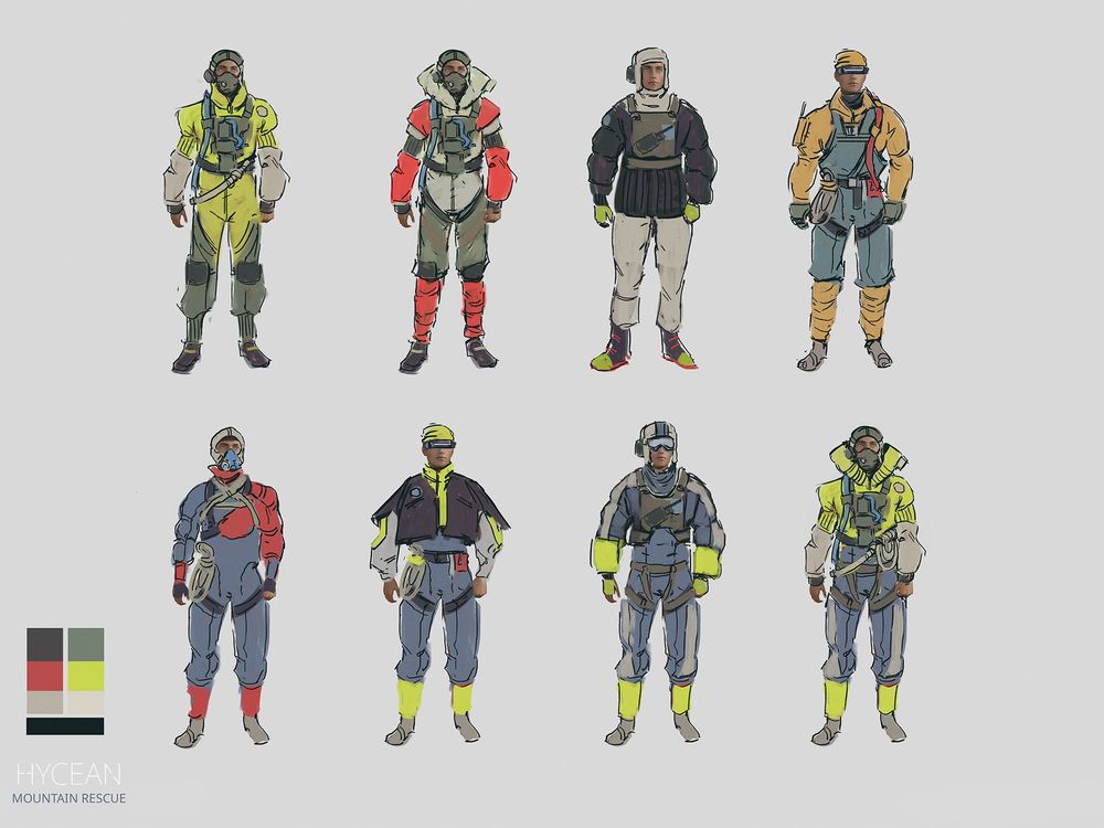 Intial Sketches - Hycean Sherpa | Lesson 1 Homework | Learn Squared