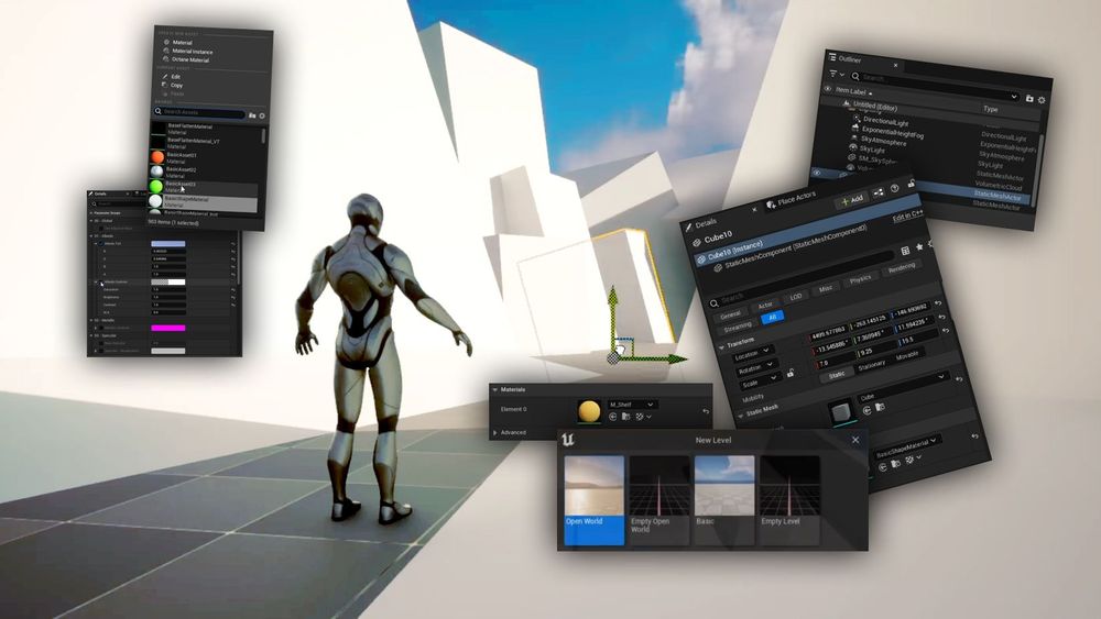 Concept Art in Unreal Engine 5 | Ellie Cooper | Learn Squared